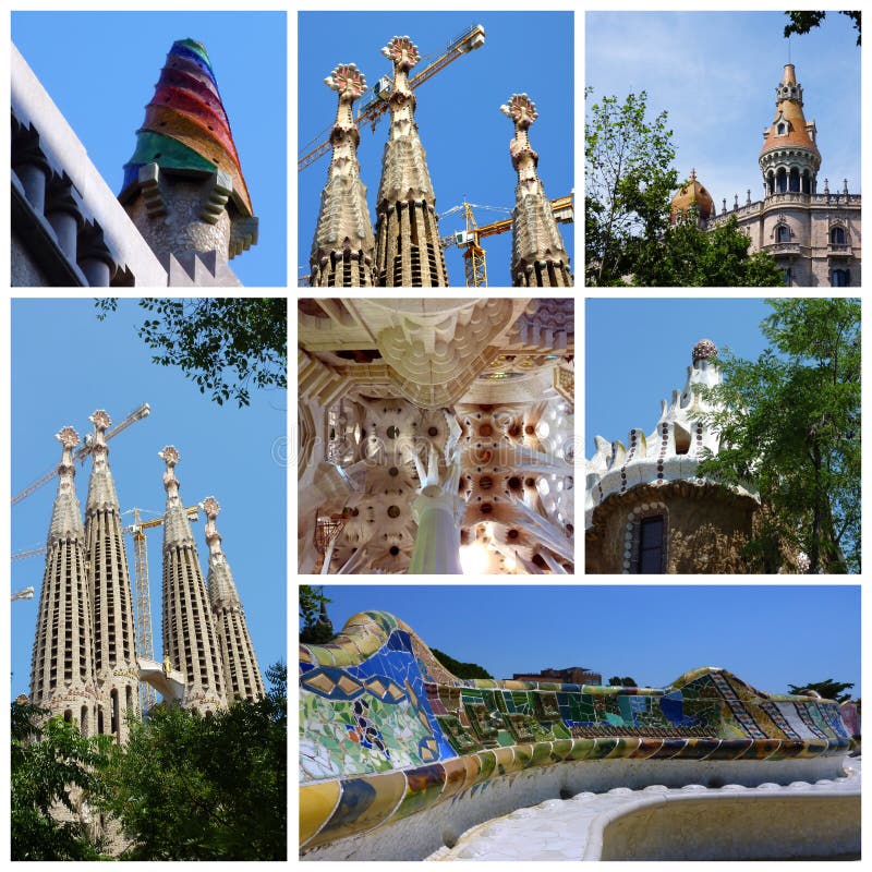 Antoni Gaudi, Barcelone, Espagne Photographie éditorial - Image du dieu ...