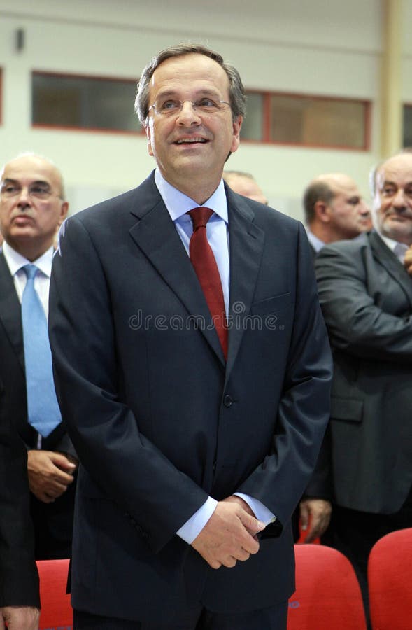 Antonis Samaras editorial image. Image of european, male - 29484220