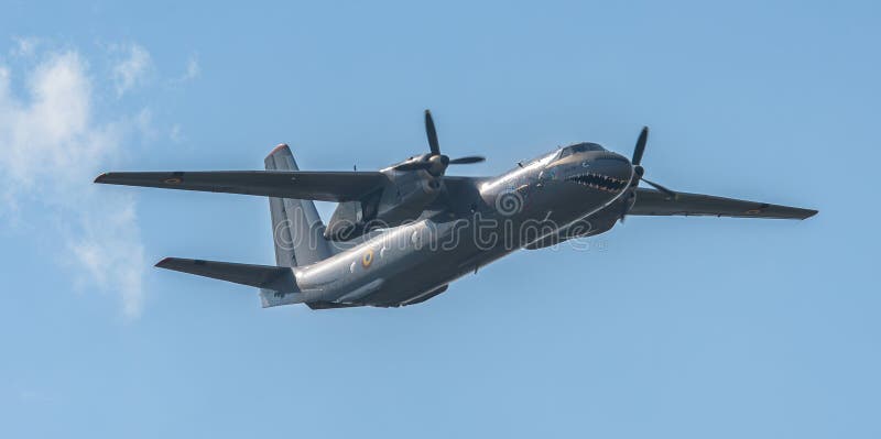 Antonov an-30, Romania Air Force. Editorial Stock Photo - Image of ...