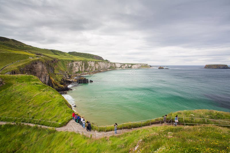 Antrim, Northern Ireland stock image. Image of cliffs - 37537173