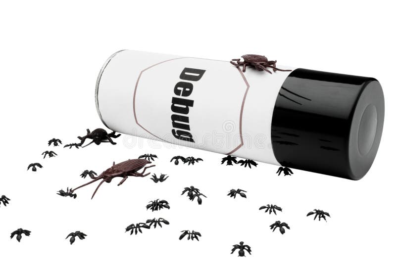 Ants and Cockroaches Near Insect Repellent Stock Image - Image of ...