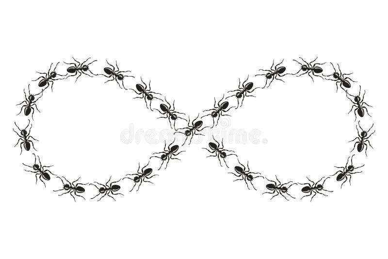 Infinity Ants Stock Illustrations – 27 Infinity Ants Stock ...