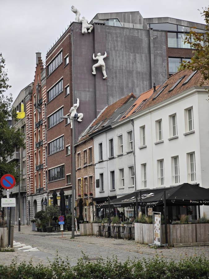 ANTWERP, BELGIUM - October 23, 2024: Architecture of Antwerp Editorial ...
