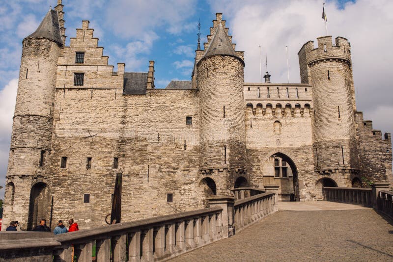 Antwerp Castle stock image. Image of tourist, princess - 719969