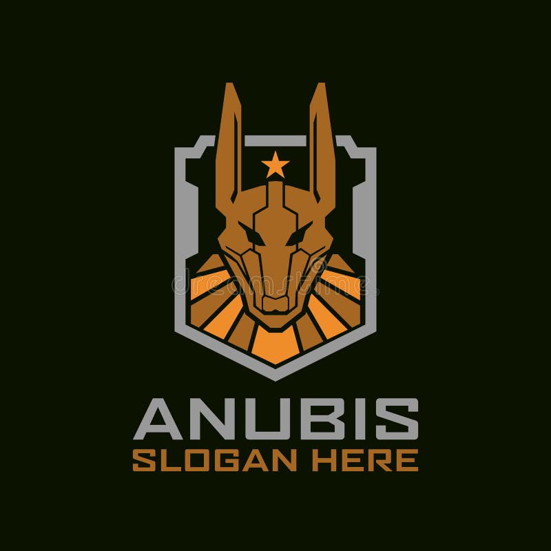 Anubis Logo. Anubis Tactical Logo Design Vector Stock Vector ...