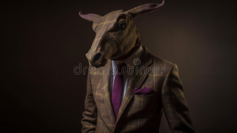 Anubis wearing a Suit stock illustration. Illustration of ancient ...