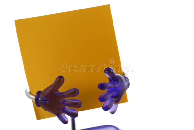 Anule a nota foto de stock. Imagem de papel, nota, papelaria - 550504