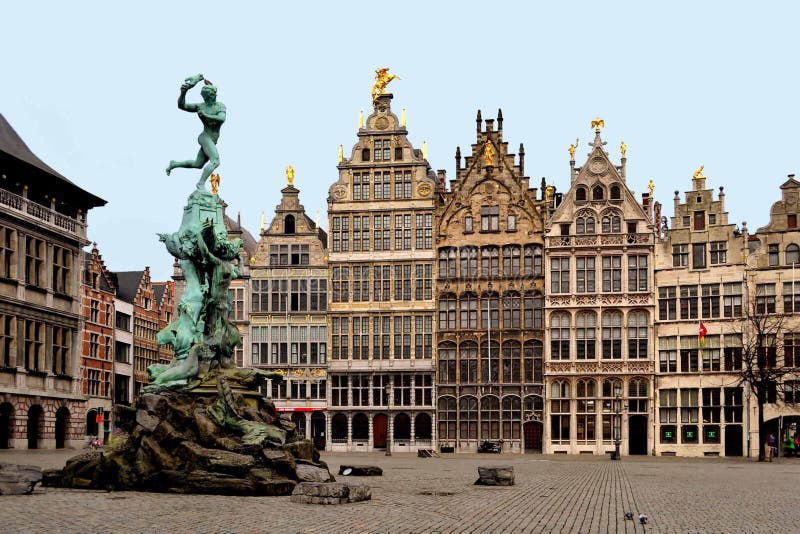 Anvers, Antwerp, Belgium editorial image. Image of city - 25074895
