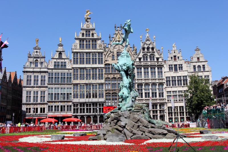 Anversa, Belgio fotografia stock editoriale. Immagine di europa - 70914098