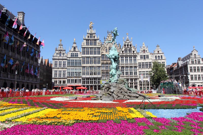 Anversa, Belgio fotografia stock editoriale. Immagine di europa - 70914098