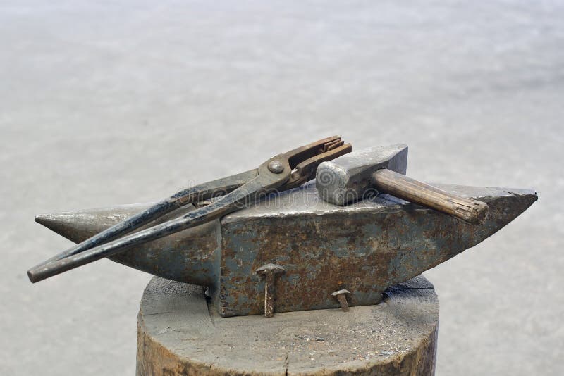 Anvil stock image. Image of power, manufacturing, artistic - 4777727