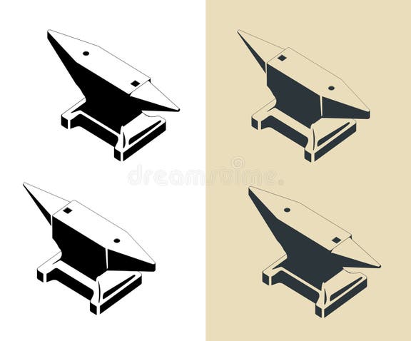 Anvil illustrations stock vector. Illustration of vector - 297343204