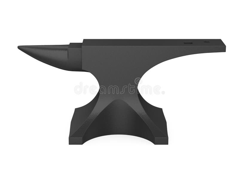 Anvil Isolated stock illustration. Illustration of strength - 136013009