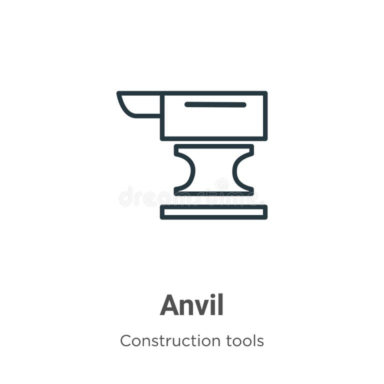Anvil Outline Stock Illustrations – 1,831 Anvil Outline Stock ...