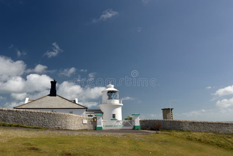 Anvil Point Lighthouse Near Swanage Stock Photos - Free & Royalty-Free ...