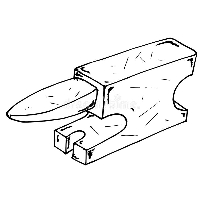 Anvil Sketch Stock Illustrations – 137 Anvil Sketch Stock Illustrations ...