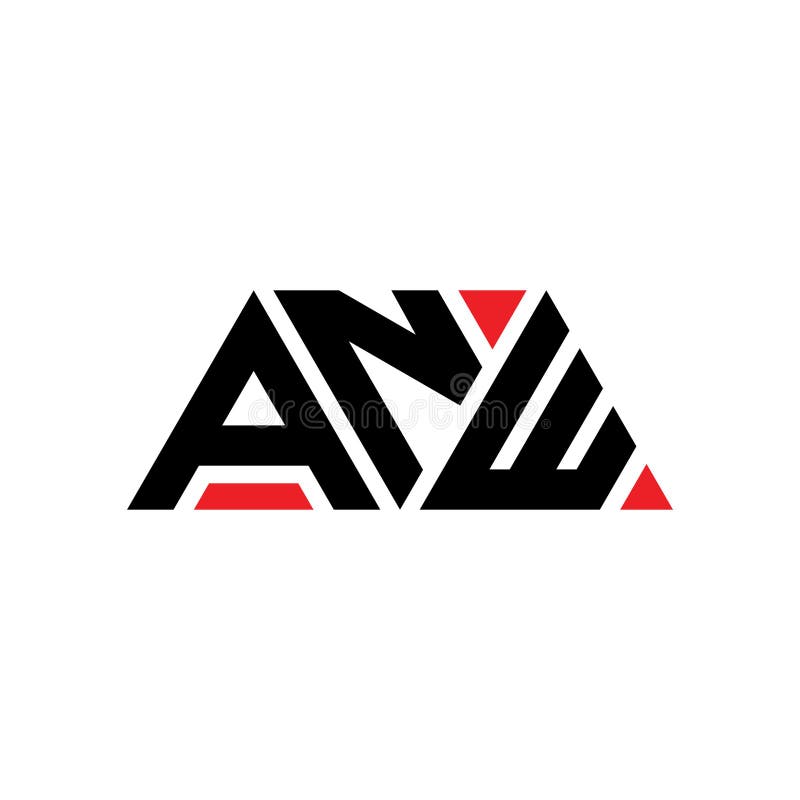 Anw Triangle Letter Stock Illustrations – 6 Anw Triangle Letter Stock ...