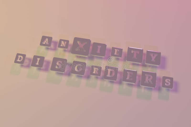 Anxiety Disorders, Medical Keyword. for Web Page, Graphic Design ...