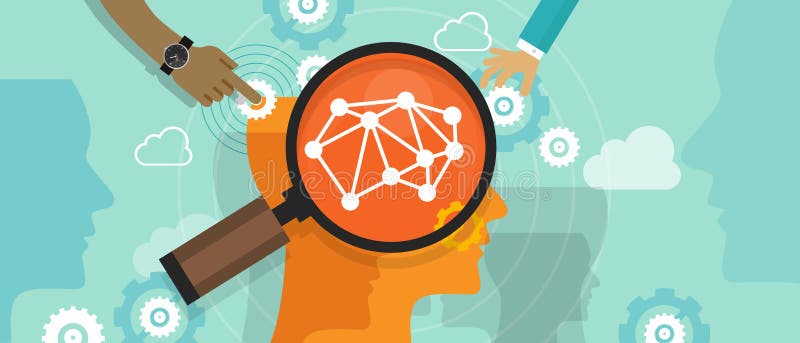 Anxiety Human Brain Problem Autism Stress Mental Condition Stock Vector ...