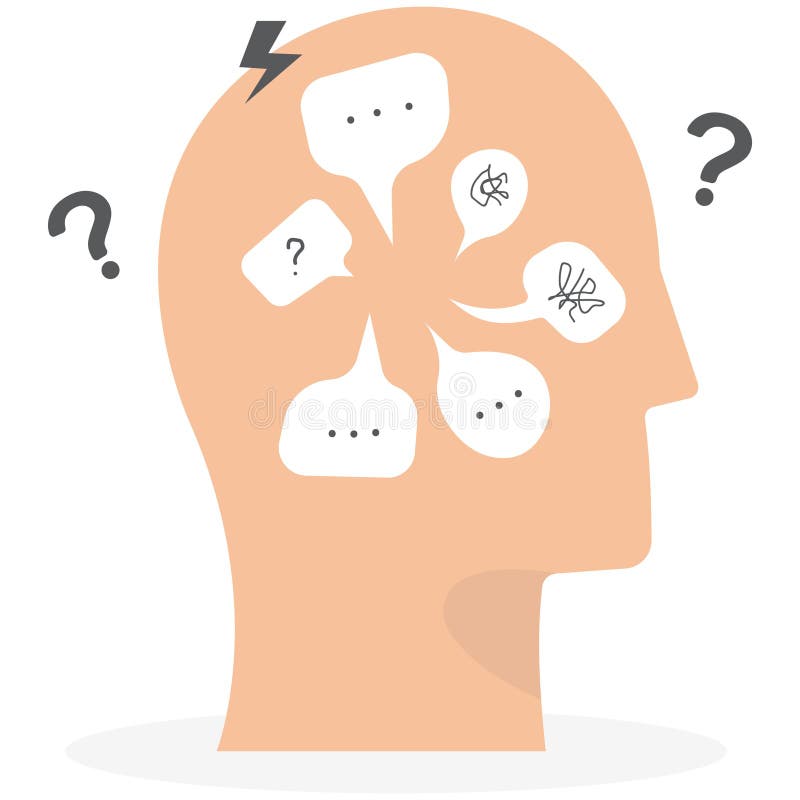 Anxiety and Stress Caused by Thinking Too Much. Overthinking the ...