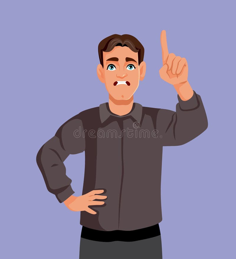 Panicky Warning Stock Illustrations – 1 Panicky Warning Stock ...