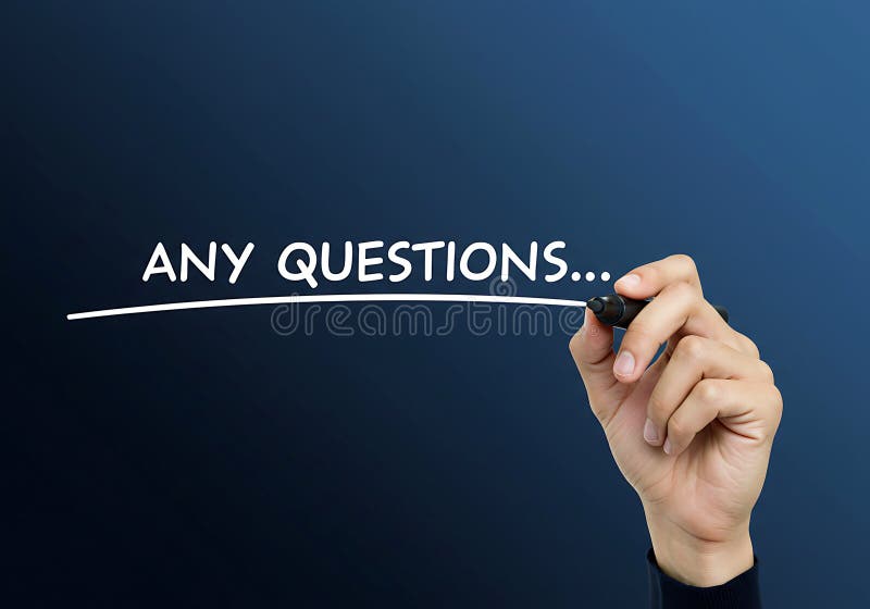 Any Question Handwriting Sparks Reflection and Forward Thinking ...