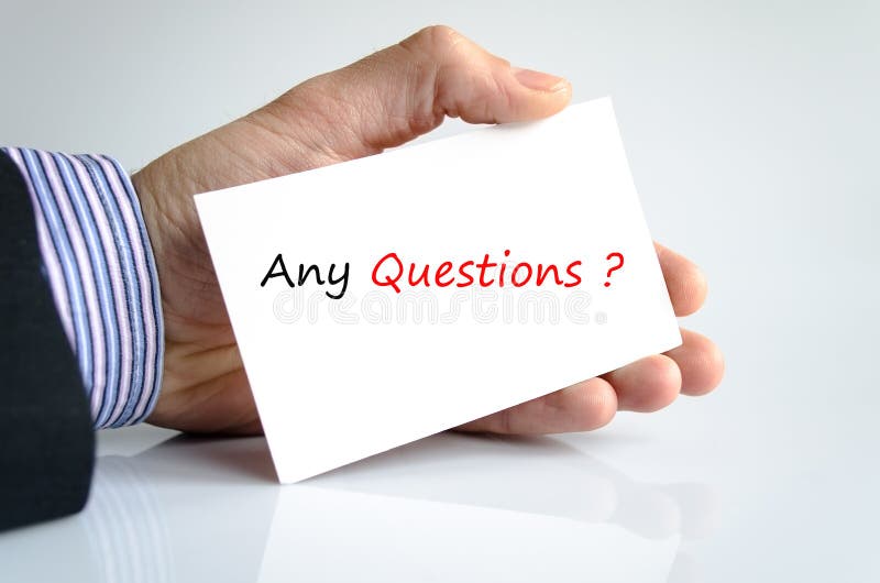 Any Questions stock image. Image of person, consulting - 51642011