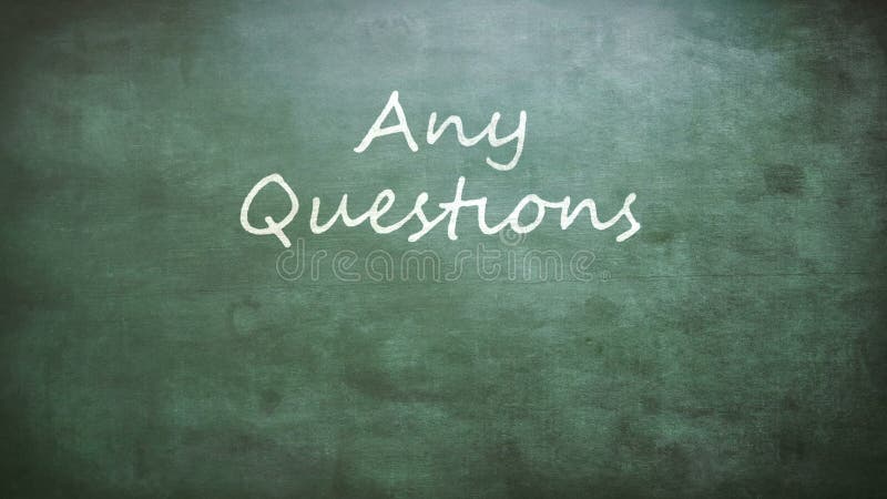 Any questions? stock video. Video of uncertainty, graphic - 66707971