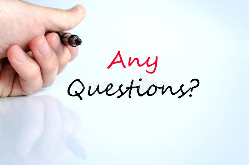 Any questions text concept stock photo. Image of help - 87294456
