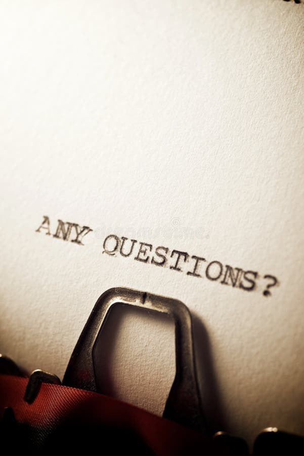 Any questions? text stock image. Image of questions - 182168415