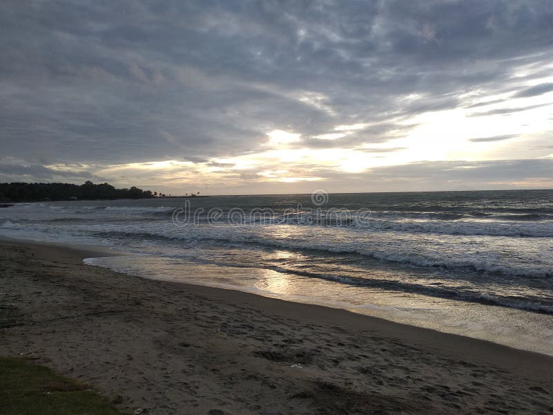 Anyer beach stock image. Image of indonesia, beauty - 205458829