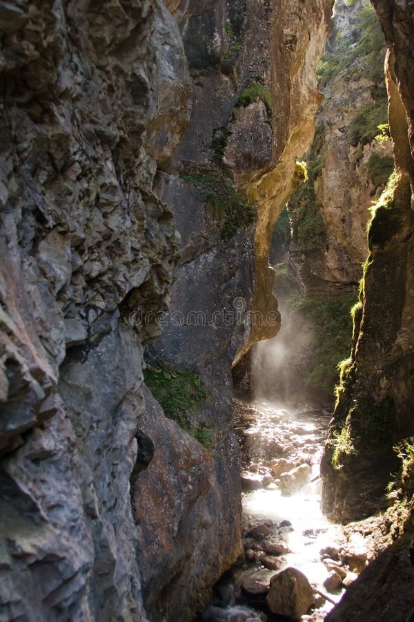 Anyon stock image. Image of sandstone, narrow, ravine - 11202737