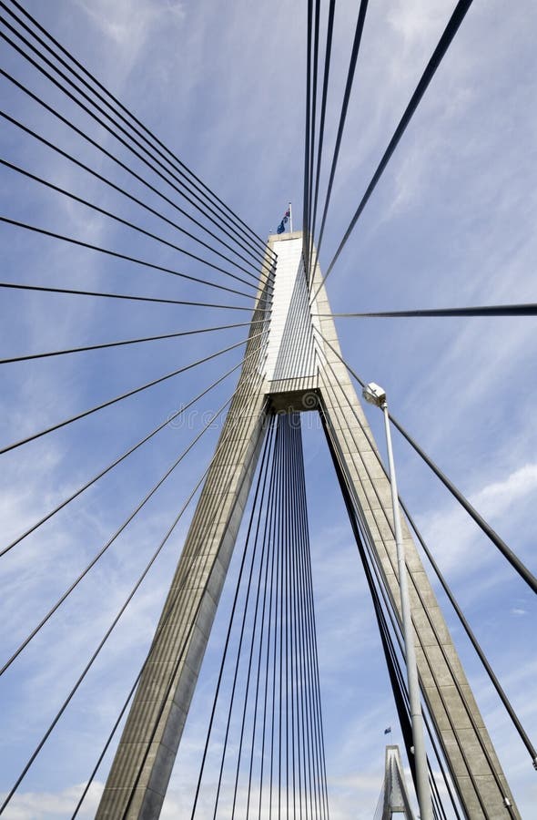 Anzac bridge editorial image. Image of design, bridge - 16963085