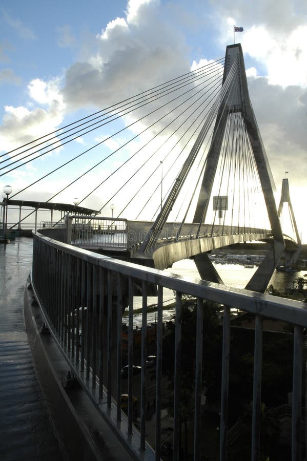 Anzac bridge editorial photo. Image of transportation - 2204201