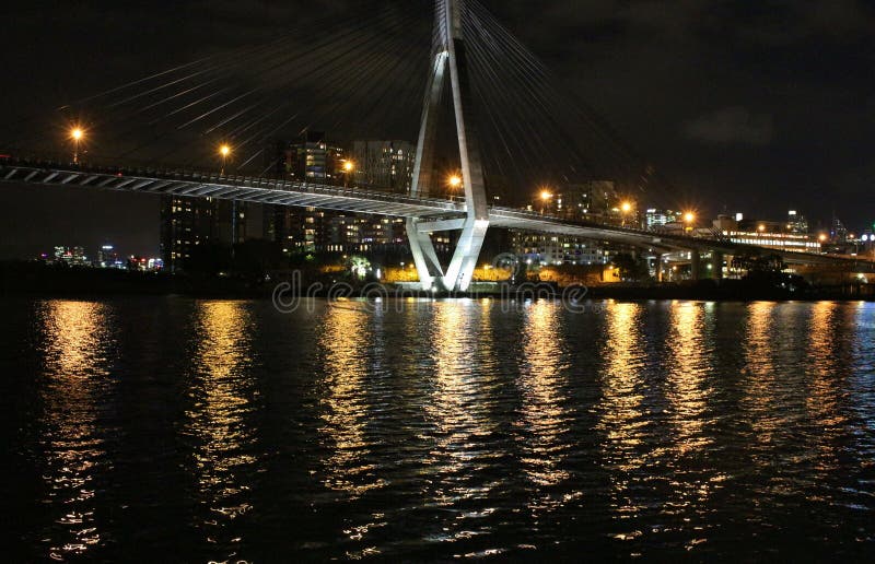 Anzac Bridge, Sydney editorial image. Image of brospann - 83896790
