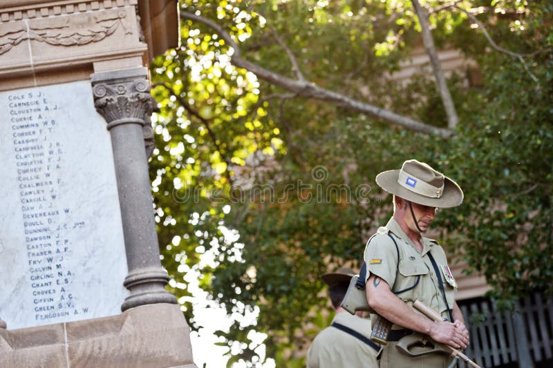 Anzac day 2013 editorial stock image. Image of parade - 30608194