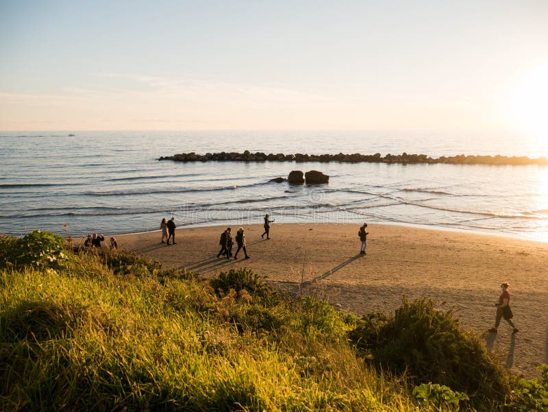 Anzio Beach View at Daytime Editorial Stock Photo - Image of anzio ...