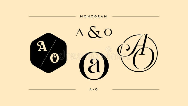 Monogram of Distinction a Amp O Elevate Your Brand with Timeless Charm ...