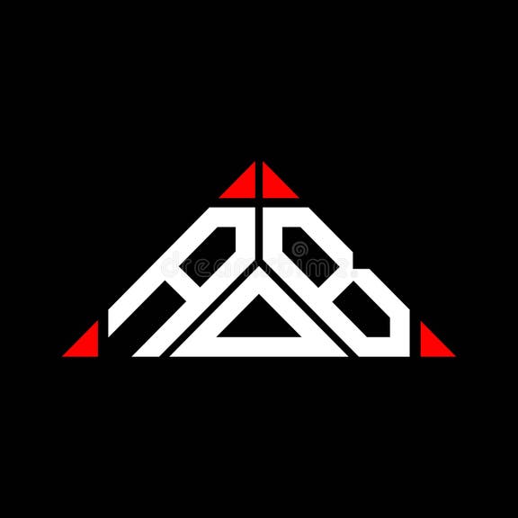 AOB Letter Logo Creative Design with Vector Graphic, AOB Simple and ...