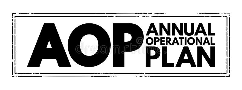 Aop Annual Operational Plan Stock Illustrations – 28 Aop Annual ...