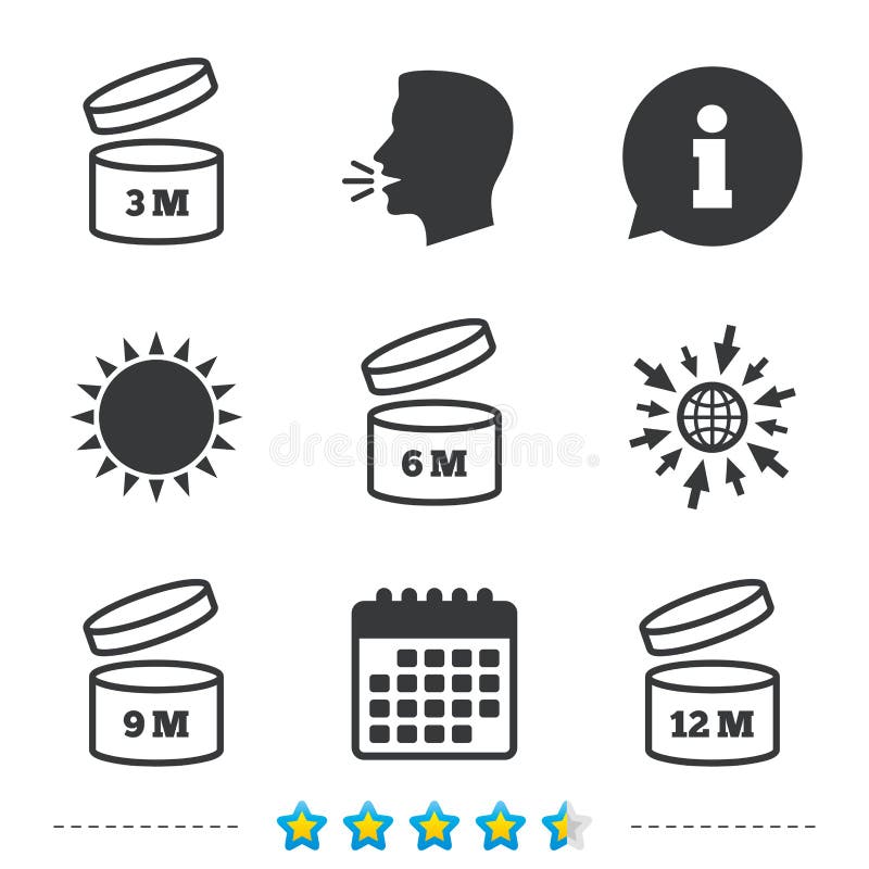 Data De Validade Após Ter Aberto O Sinal, Melhor Antes Do ícone, Após O ...