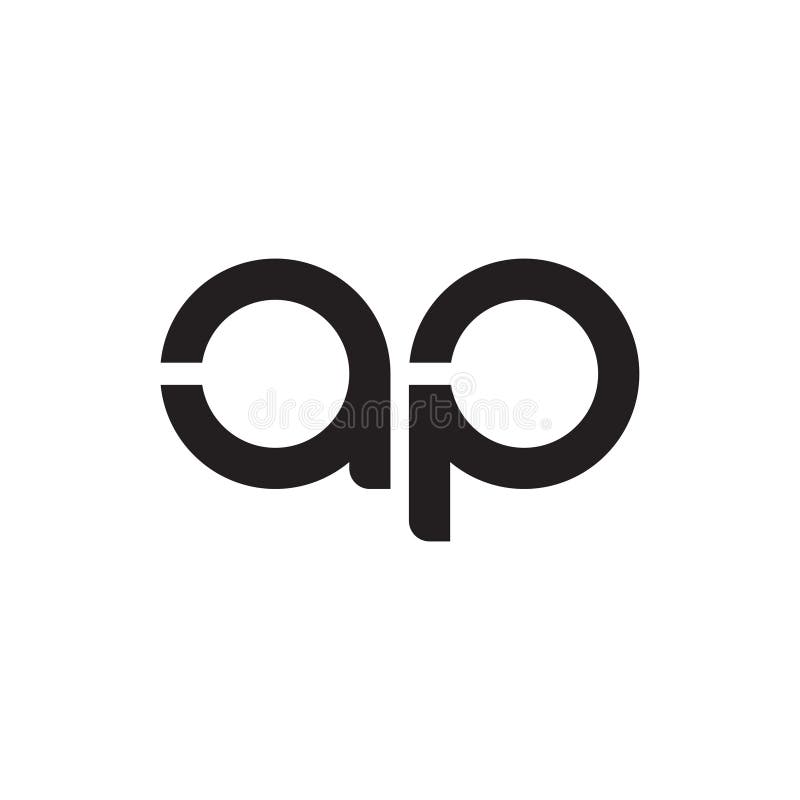 Ap Initial Letter Vector Logo Icon Stock Vector - Illustration of ...