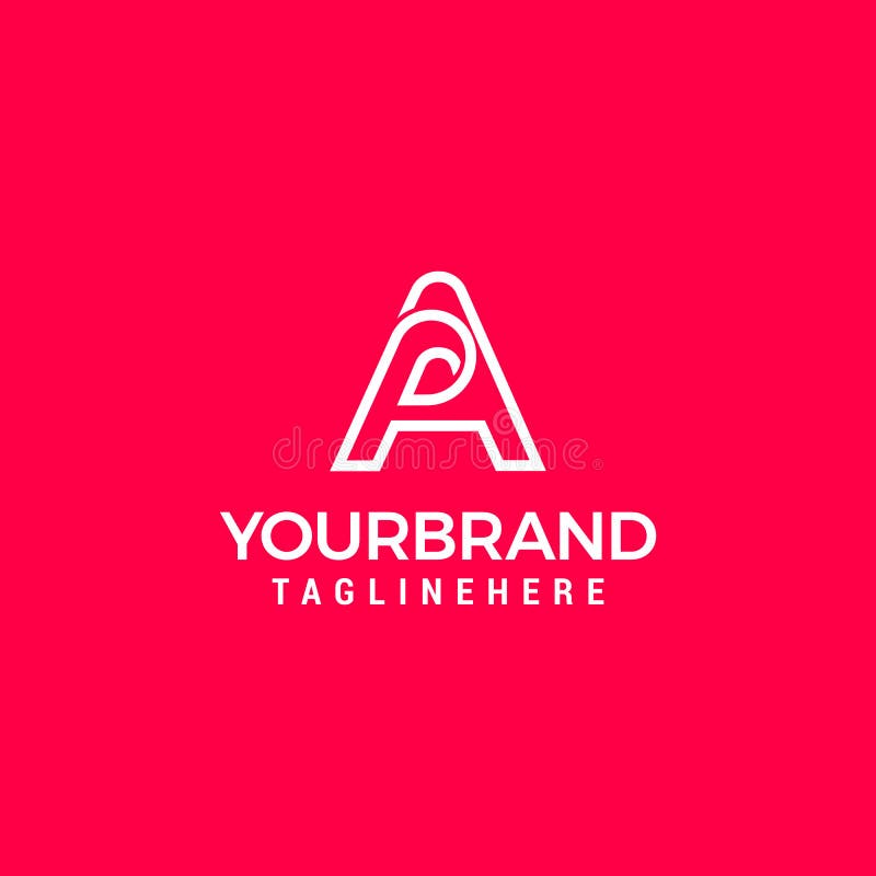 AP Letter Logo Design Creative Modern Alphabet Letters Monogram Icon a ...