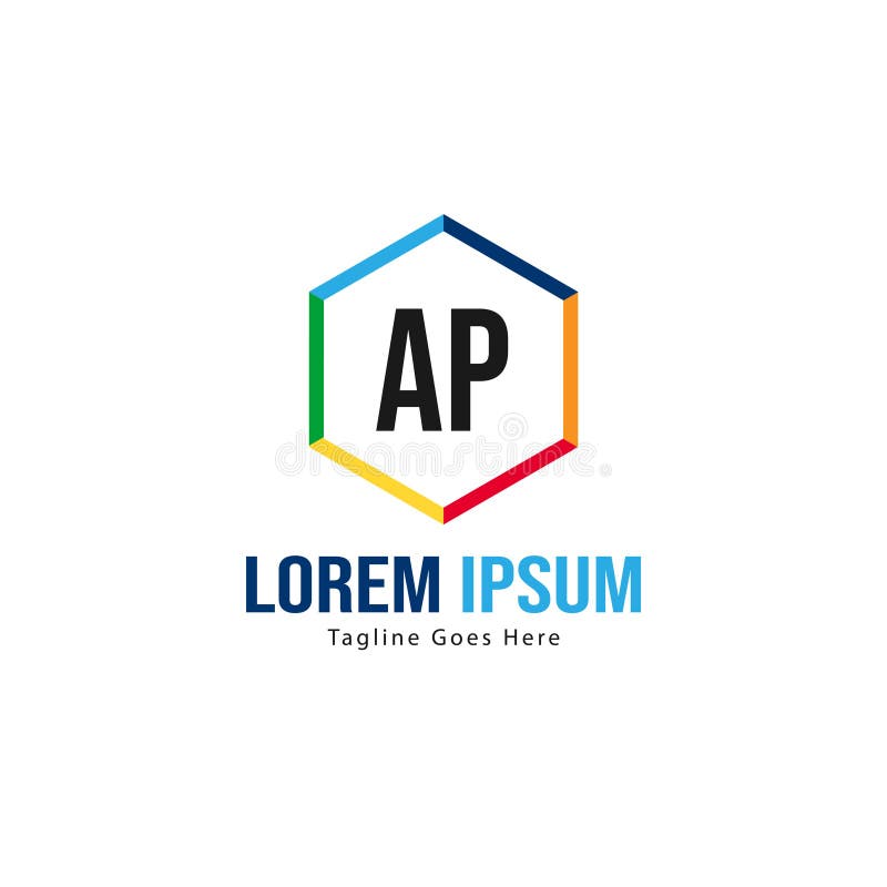 Ap Letter Logo Stock Illustrations – 1,955 Ap Letter Logo Stock ...