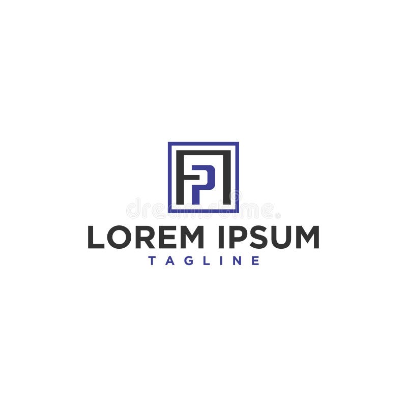 Ap or Pa Square Logo Design Inspiration Stock Vector - Illustration of ...