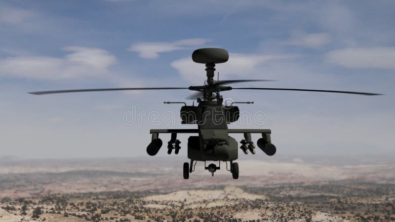 Red Helicopter Hovering Over a Cityscape during a Golden Sunset. Stock ...