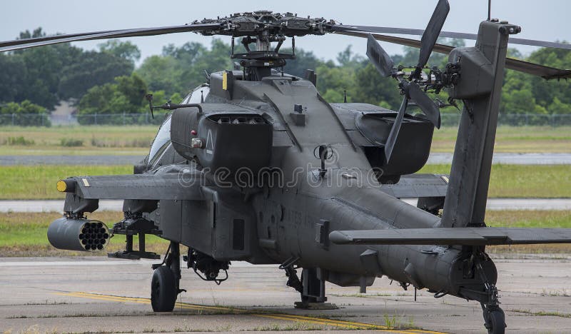 Apache Helicopter editorial image. Image of blade, marine - 82308145