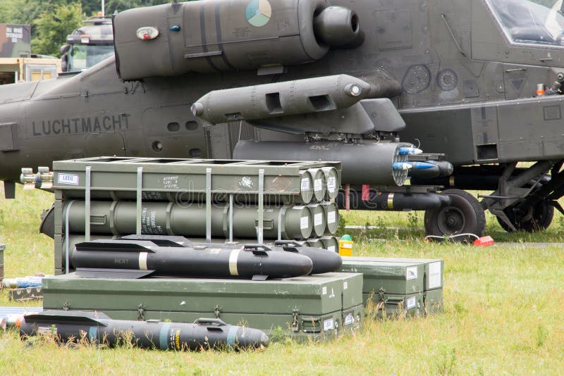 Apache helicopter weapons stock photo. Image of heli - 67001382