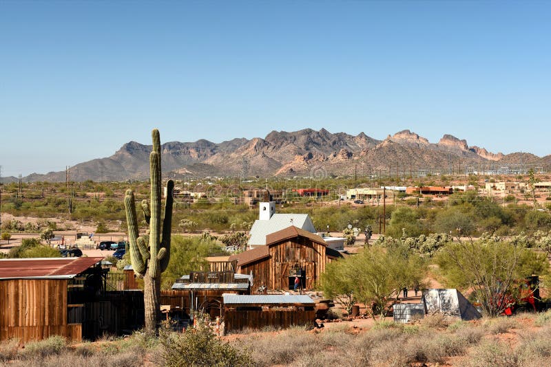 USA, Arizona/Apache Junction: Superstition Mountain Museum - Wedding ...