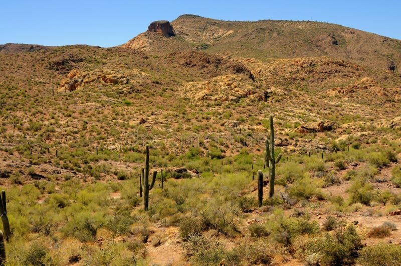 Apache Trail Arizona stock photo. Image of environment - 279800798